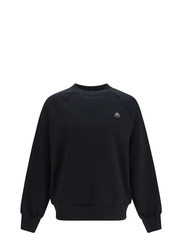 Moose Knuckles Yul Crewneck Sweatshirt - Black