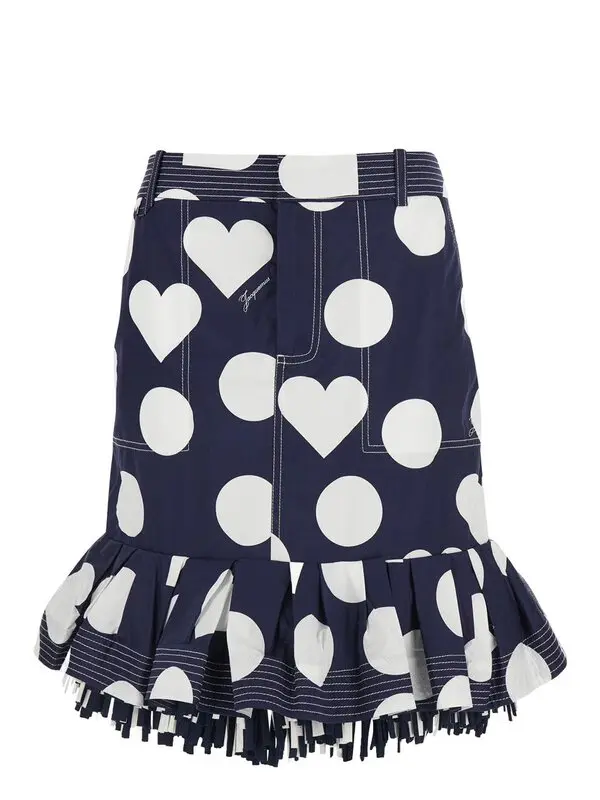 Jacquemus La Jupe Cabana Cotton Skirt - Multicolor