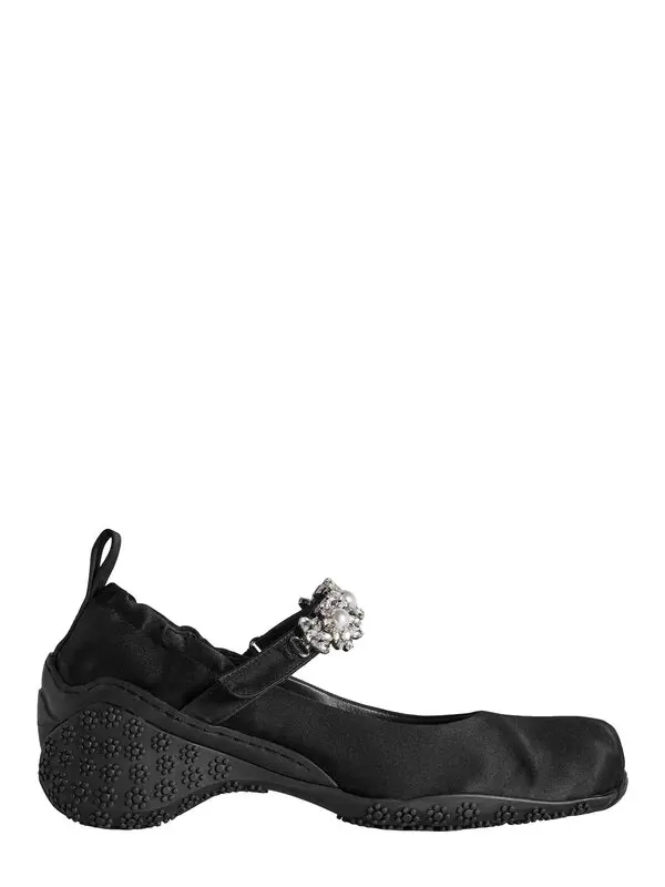 Simone Rocha Turbo Embroidered Hybrid Ballet Runner - Multicolor