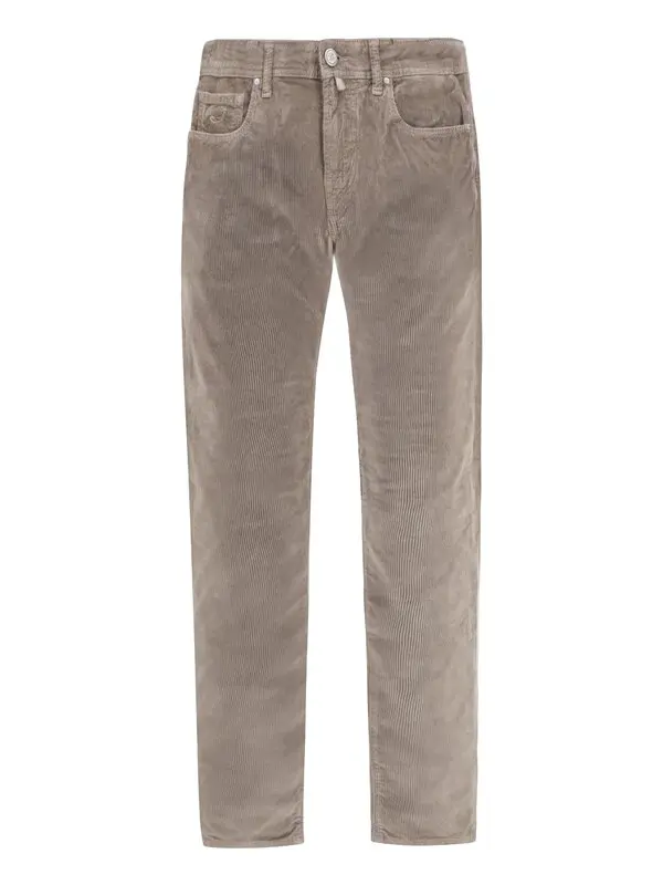 Jacob Cohen Straight-leg Corduroy Pants - Brown
