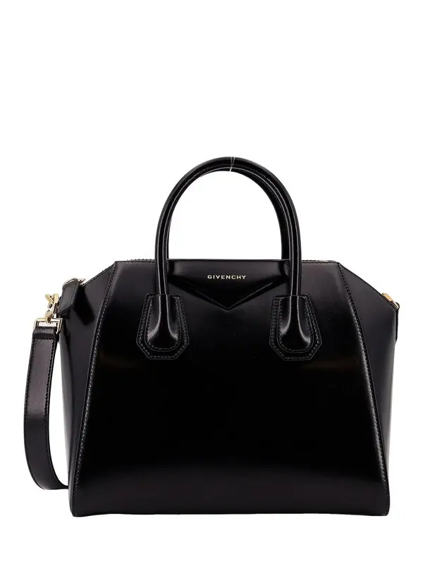 Givenchy Antigona Small Leather Crossbody Bag - Black