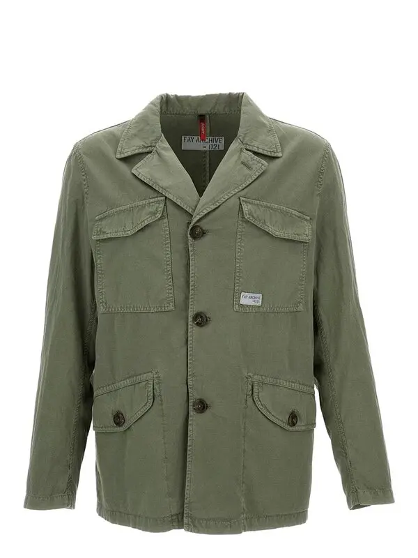 FAY Field Jacket - Multicolor