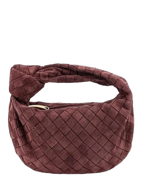 Bottega Veneta Intrecciato Suede Handbag - Multicolor