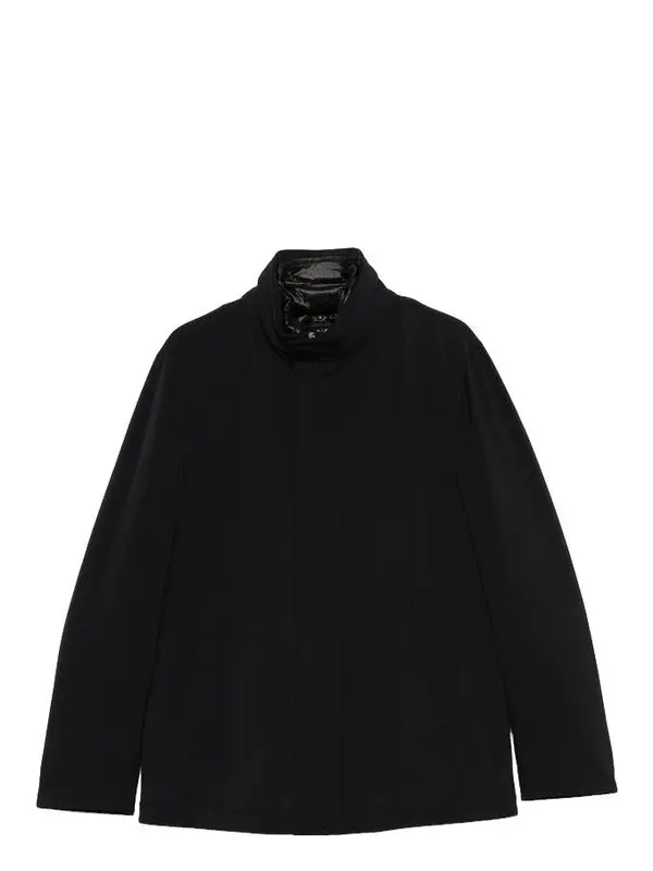 MONTECORE Lightweight High Neck Jacket - Black