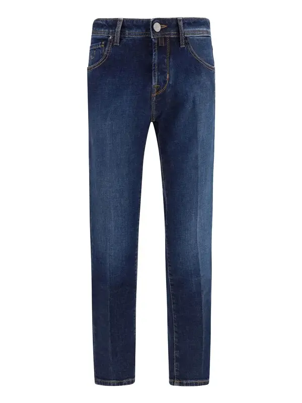 Jacob Cohen Jeans Scott In Stretch Denim - Blue