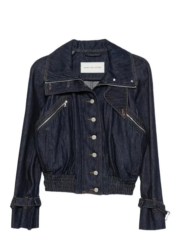 Dries Van Noten Jackets Denim Jackets - Blue
