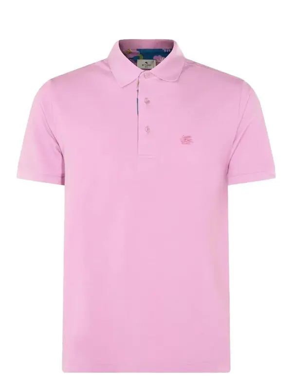 Etro Polo Roma Printed Details - Multicolor
