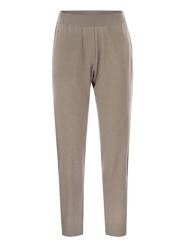 Brunello Cucinelli Sparkling Trousers - Cream