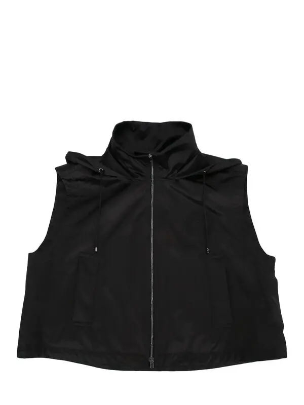 Fendi Leisure Hooded Vest Logo - Multicolor
