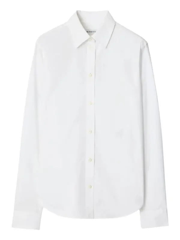 Burberry Cotton Poplin Shirt - White