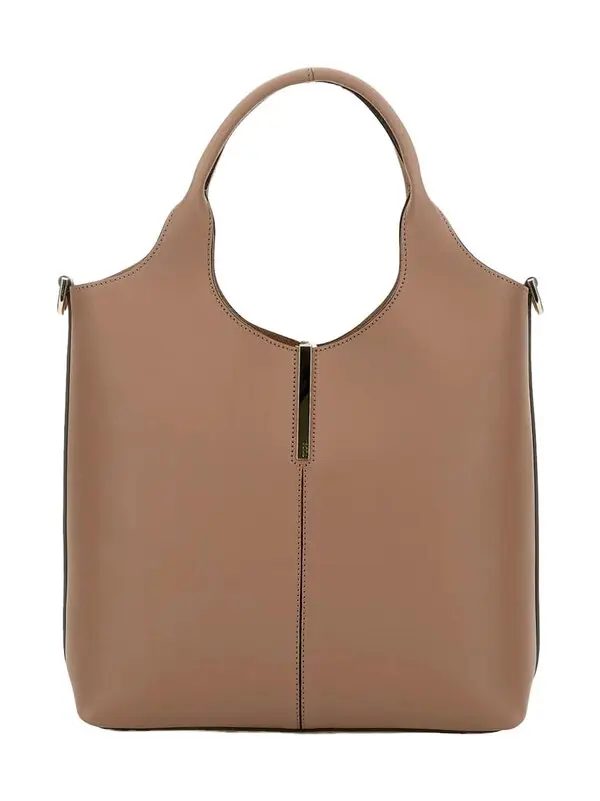 TOD'S Leather Tote - Brown