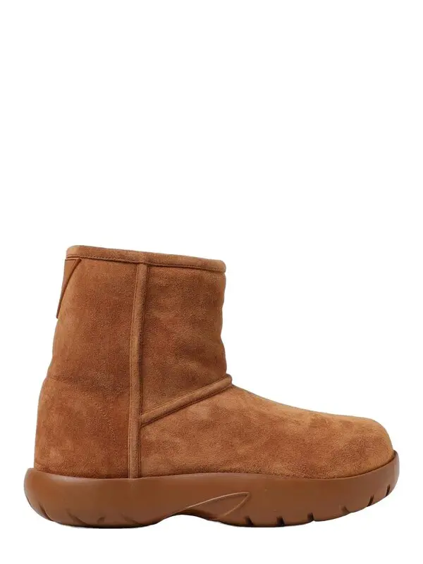 Bottega Veneta Snap Ankle Boots - Brown