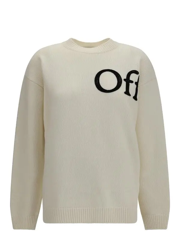 Off-White Bookish Shared Crewneck Sweater - Multicolor