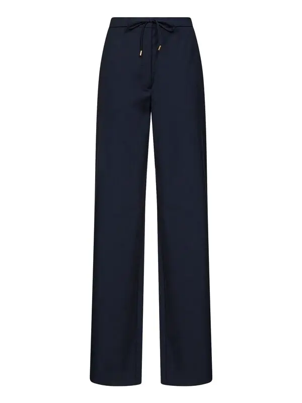 Max Mara Mstcrisma Wide-leg Trousers - Multicolor