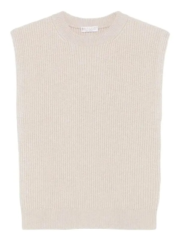 Brunello Cucinelli Knitted Vest - Multicolor