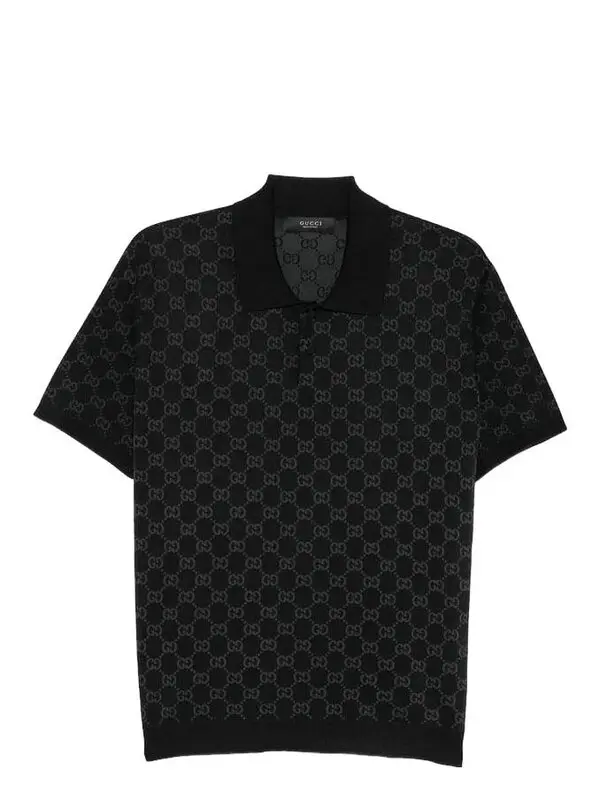 Gucci Polo Shirts - Black