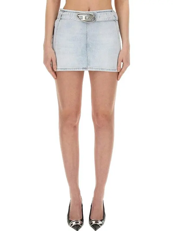 DIESEL® Denim Miniskirt - Blue