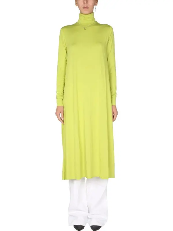 Raf Simons Jersey Dress - Green