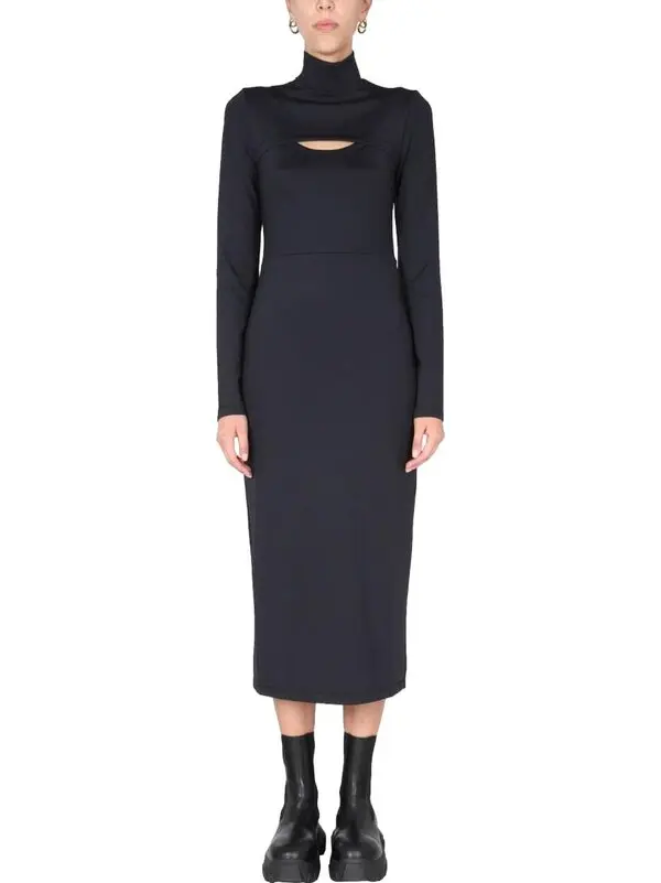 AMBUSH Cut Out Dress - Black