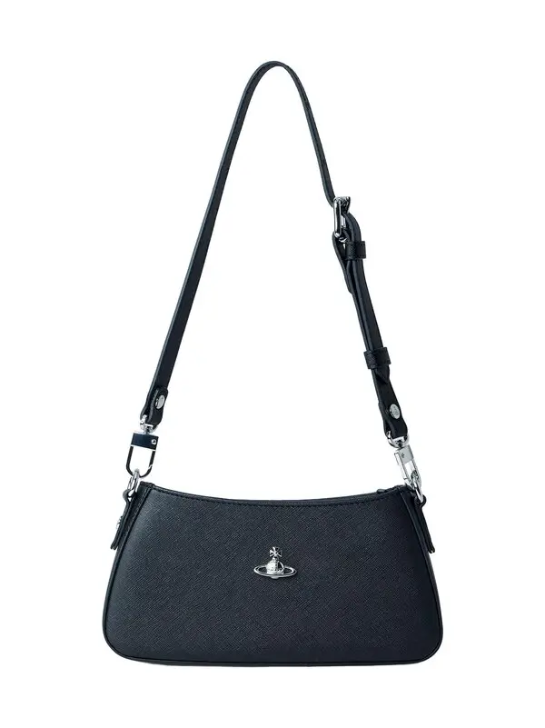 VIVIENNE WESTWOOD Tash Shoulder Phone Bag - Black