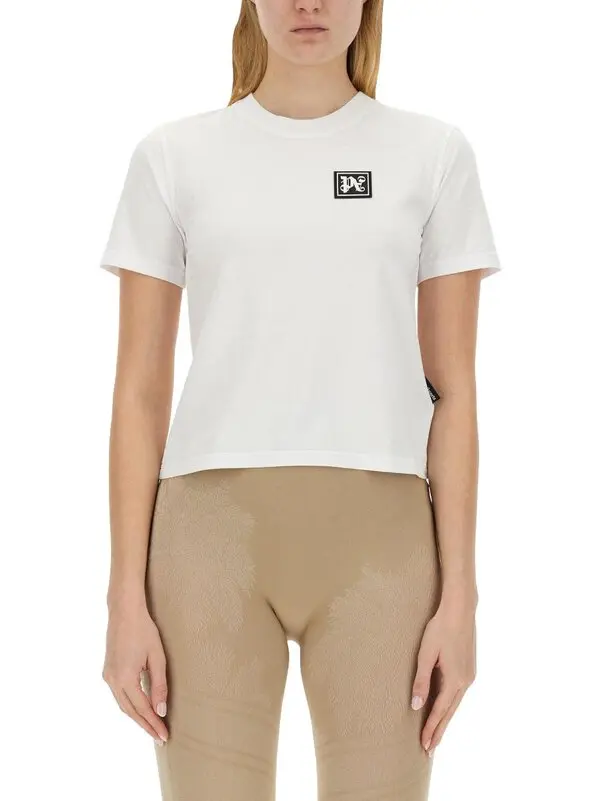 Palm Angels Cotton T-shirt - White