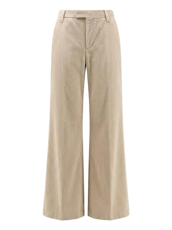 Brunello Cucinelli Corduroy Trousers - Cream