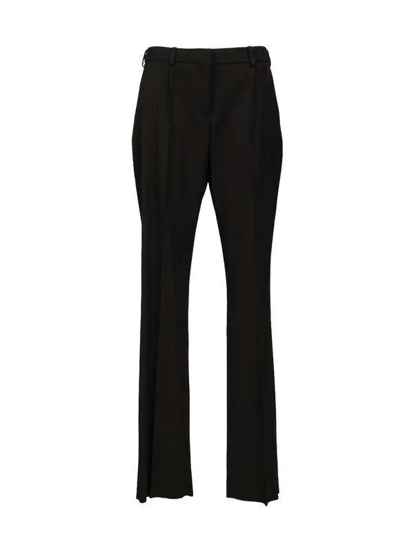 Balenciaga Slim Tailored Trousers - Black