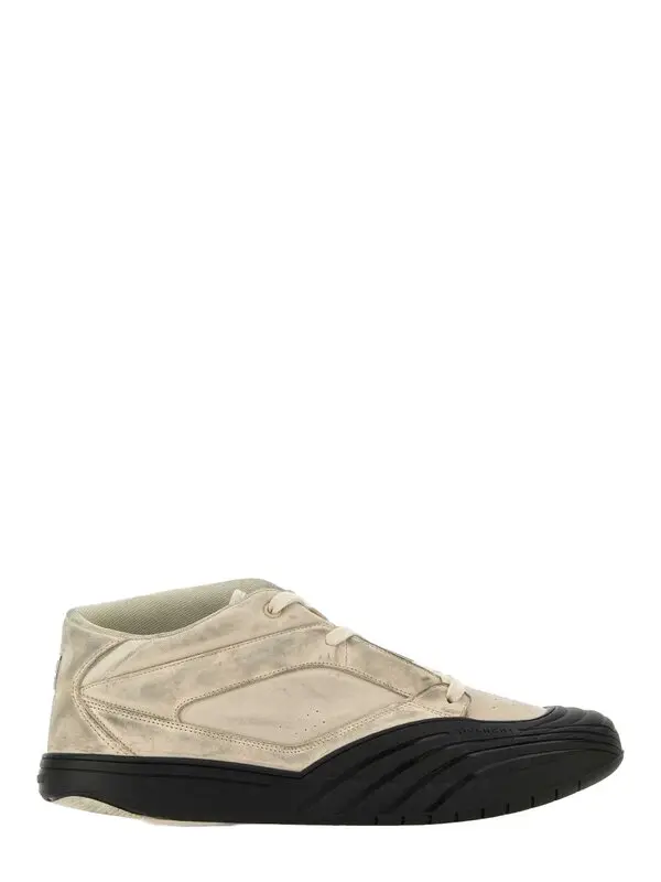 Givenchy Fabric And Leather Skater Sneakers - Brown