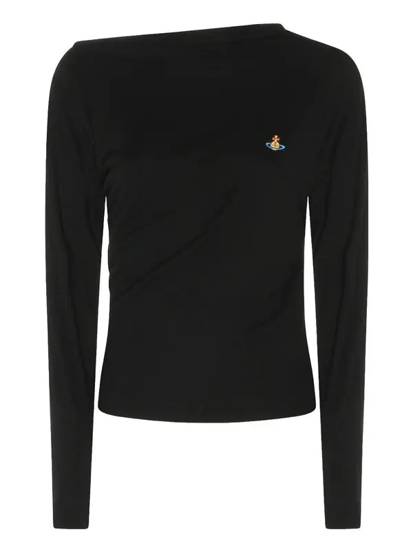 VIVIENNE WESTWOOD Long Sleeve Hebo Top - Black