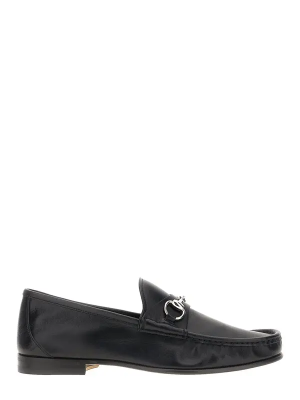 Gucci Leather Loafers - Multicolor