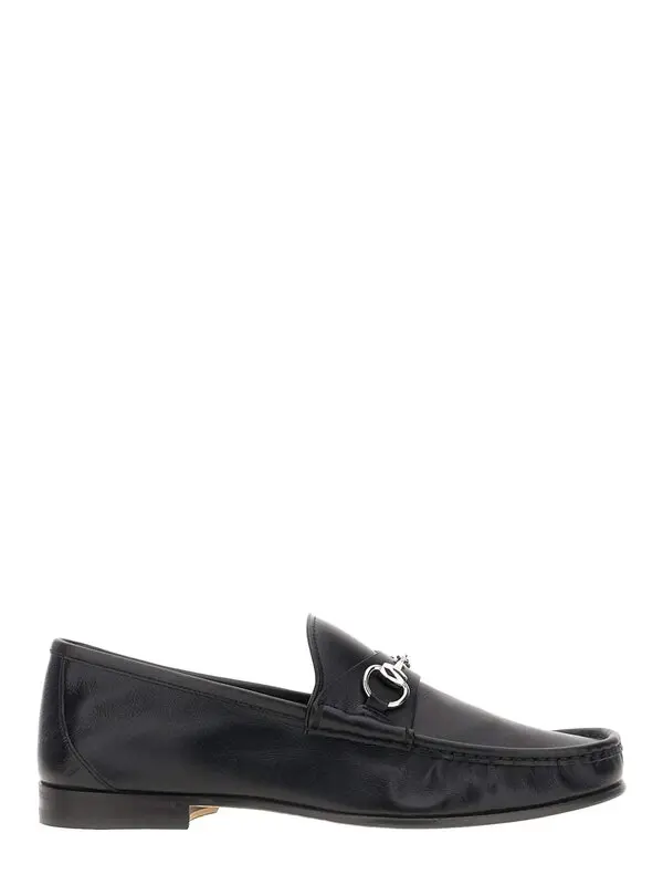 Gucci Leather Loafers - Multicolor