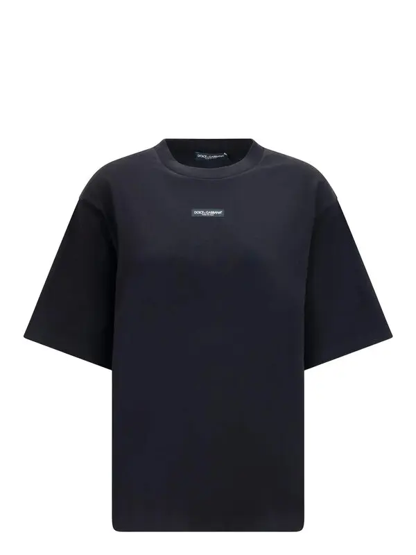 Dolce & Gabbana Cotton Jersey T-shirt - Black