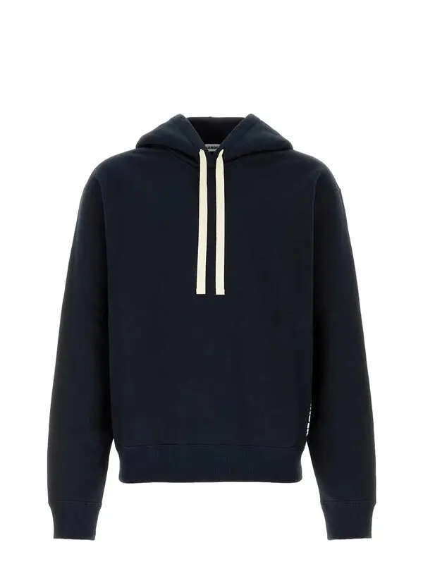 JIL SANDER Cotton Sweatshirt - Black