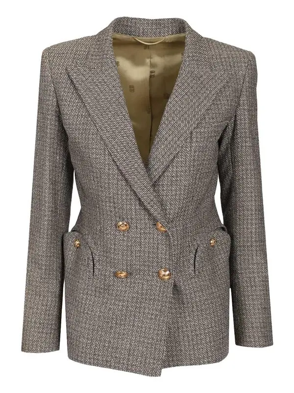 BLAZÉ MILANO Gloriana Charmer Blazer - Gray