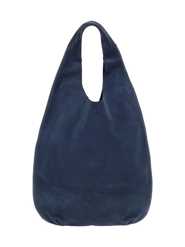 A.p.c. Le Neige Suede Shoulder Bag - Multicolor