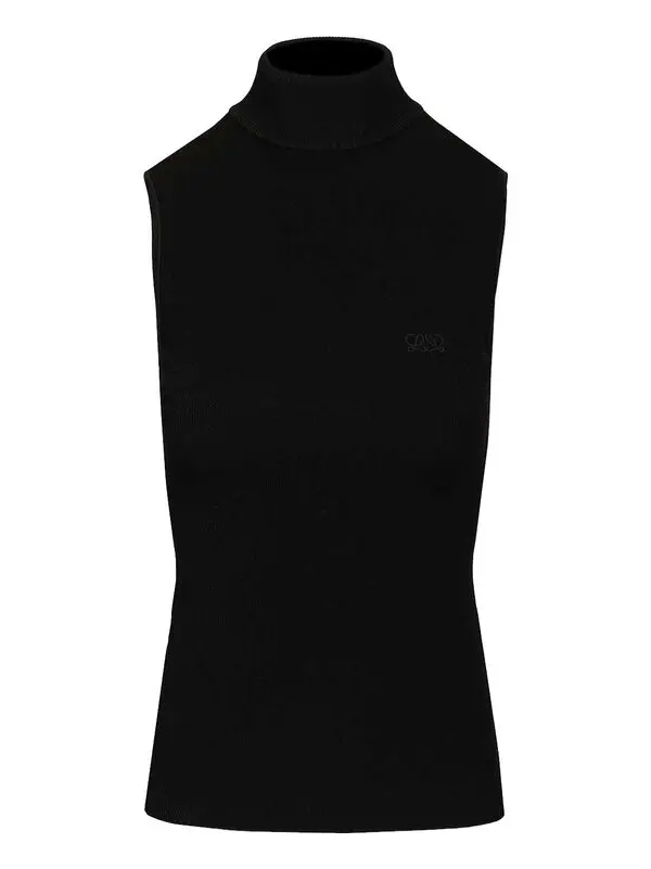 Loewe Sleeveless Top - Black