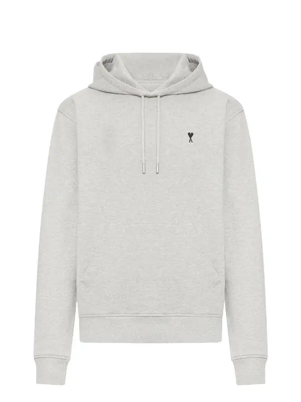 AMI Paris De Coeur Cotton Hoodie - Multicolor