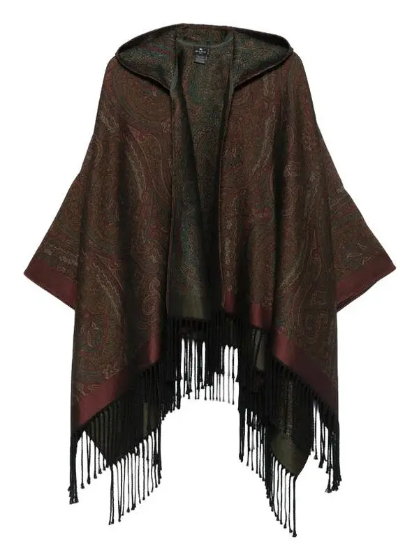 Etro Jackets Capes & Ponchos - Brown