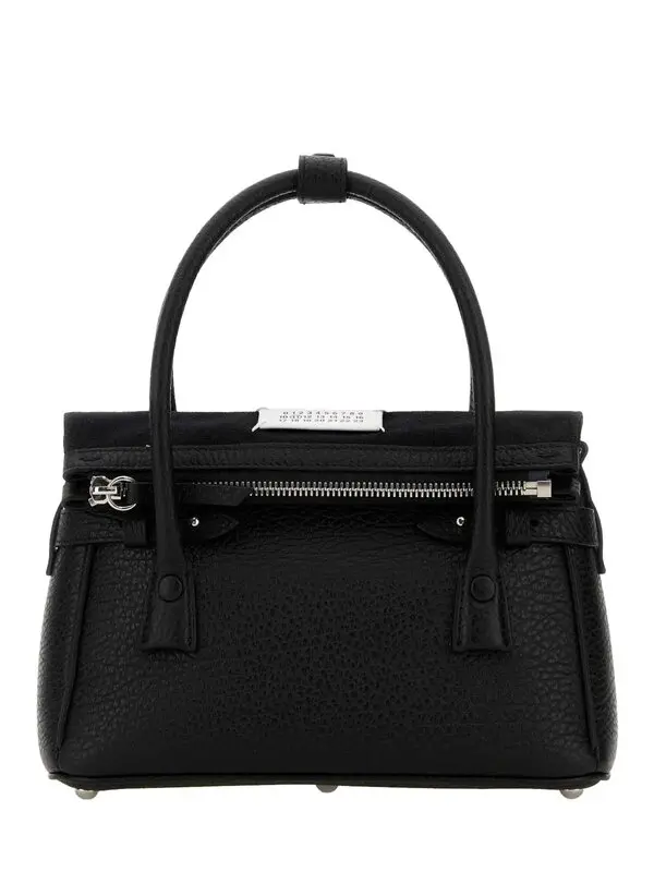 MAISON MARGIELA Leather Handbag - Black