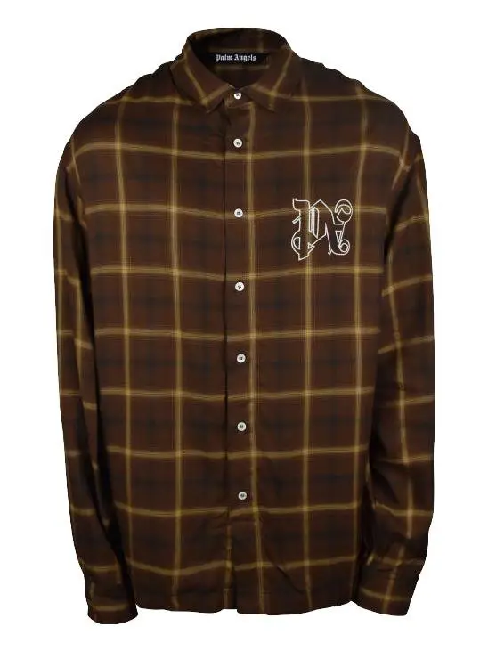 Palm Angels Shirt - Brown