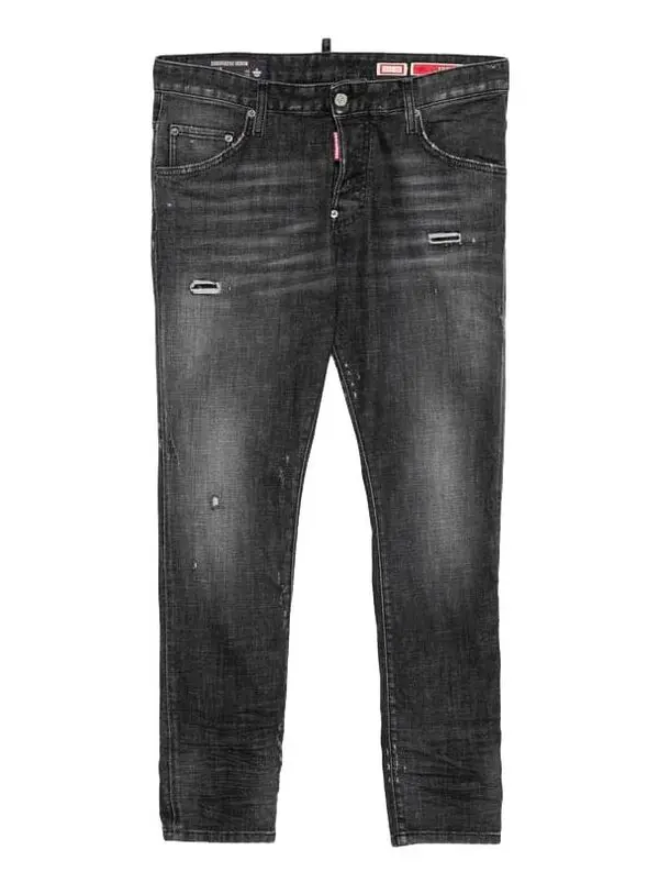 Dsquared2 Denim Regular And Straight-leg Jeans - Black