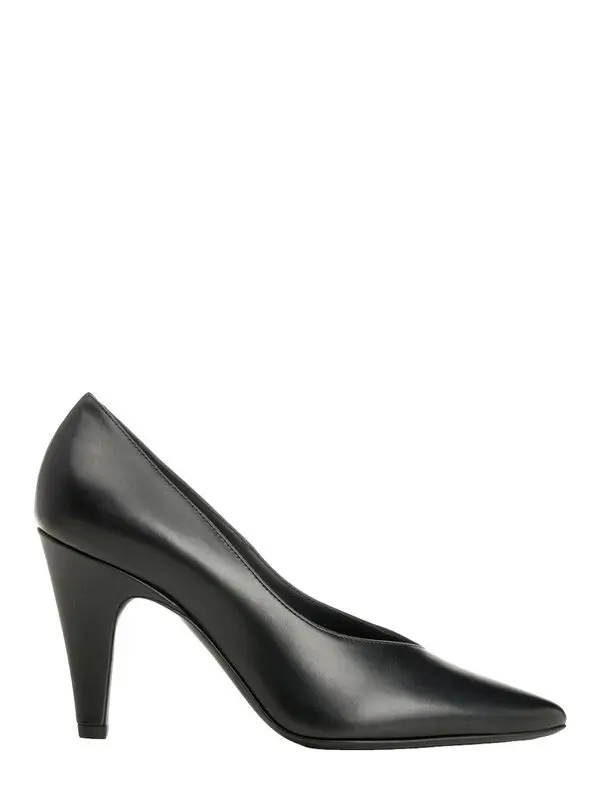 Alaïa 90 Leather Pumps - Black
