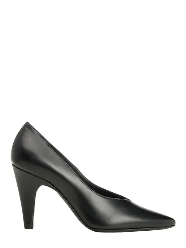 Alaïa 90 Leather Pumps - Black
