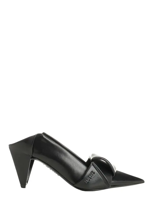 Loewe Origami Flap Back Pump 70 - Black