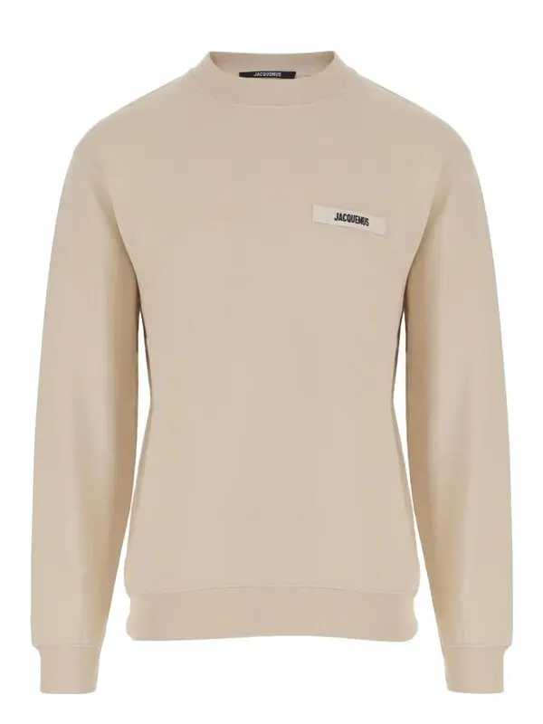 Jacquemus Le Sweatshirt Gros Grain In Cotton - Multicolor