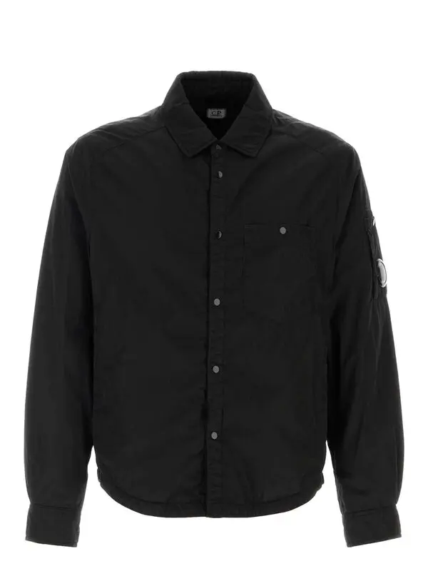 C.P. COMPANY Nylon Padded Jacket - Black