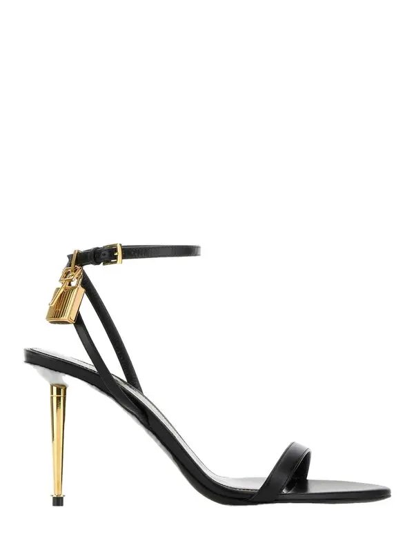 TOM FORD Leather Sandals - Black