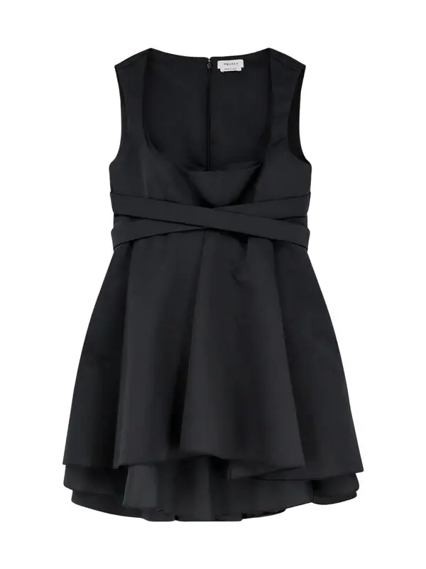 Alexander McQueen Taffeta Dress - Black