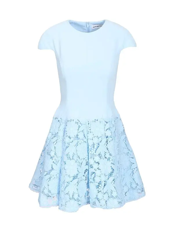 SELF-PORTRAIT Mini Dress - Blue