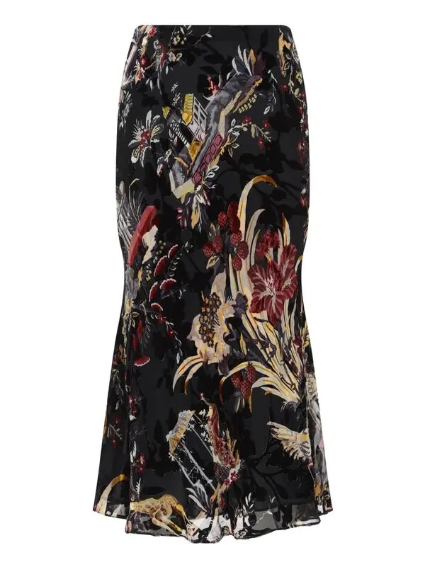 Etro Midi Skirt - Black